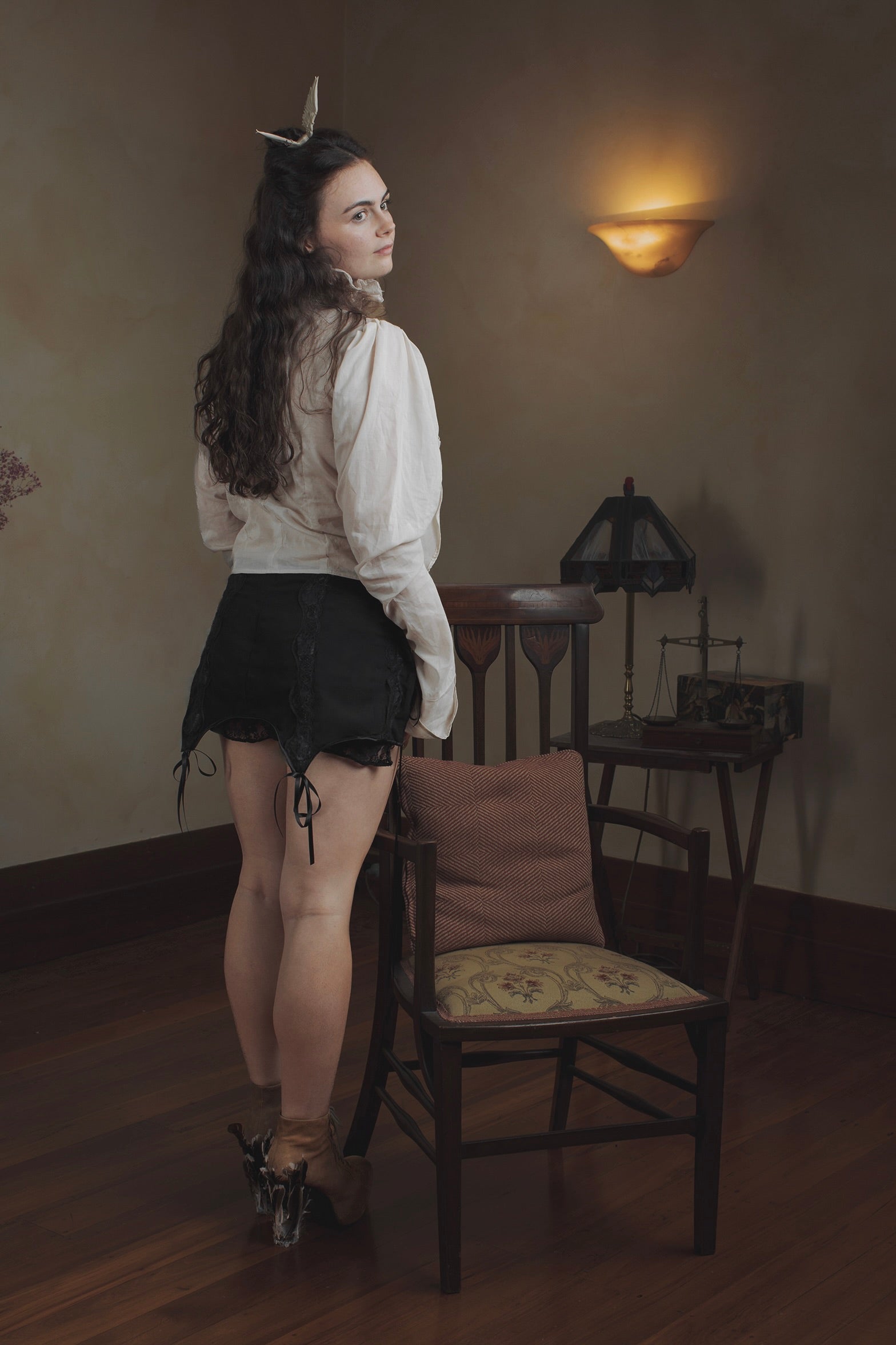 Suspender Skort – Paris Jade Burrows
